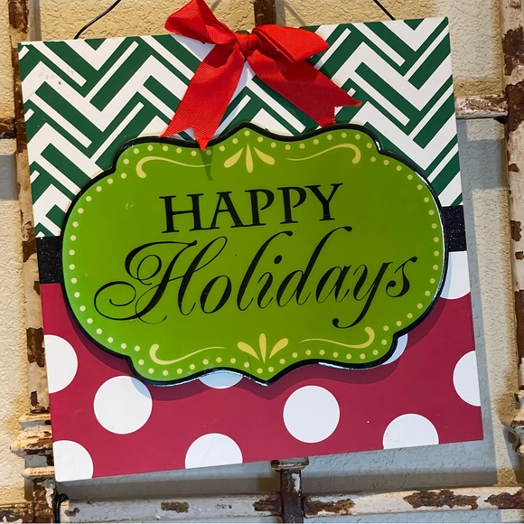 Hobby Lobby | Holiday | Happy Holidays Plaque | Poshmark